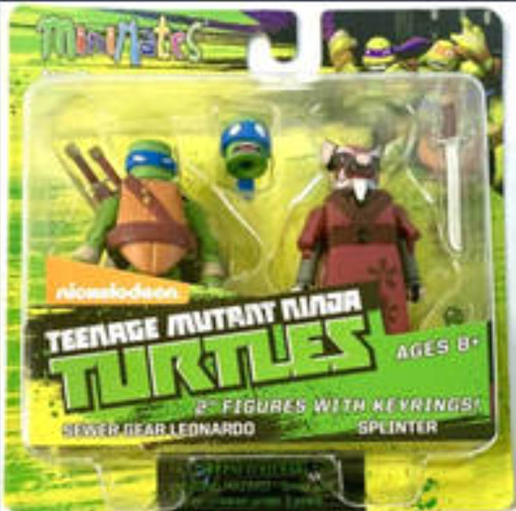 Minimates Sewer Gear Leonardosplinter 2015 Figure Pack Tmntpedia