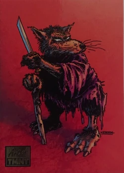 Card 78 Ninja Master, Splinter (Art of TMNT) | TMNTPedia | Fandom