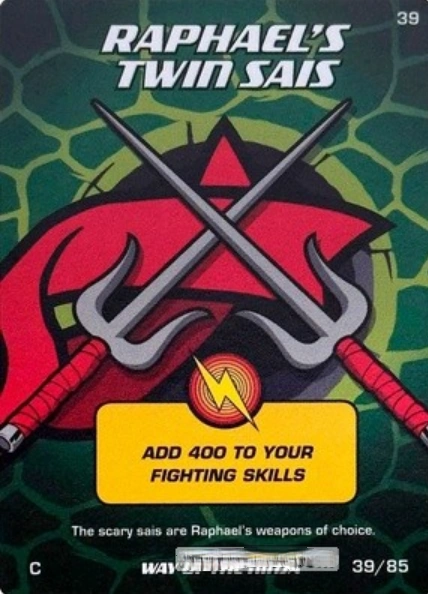 Raphael's Twin Sais | TMNTPedia | Fandom