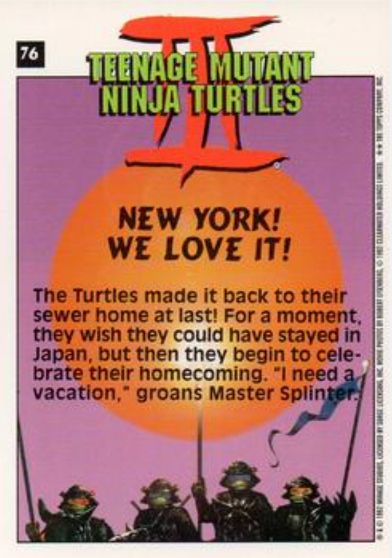 New York! We Love It! | TMNTPedia | Fandom