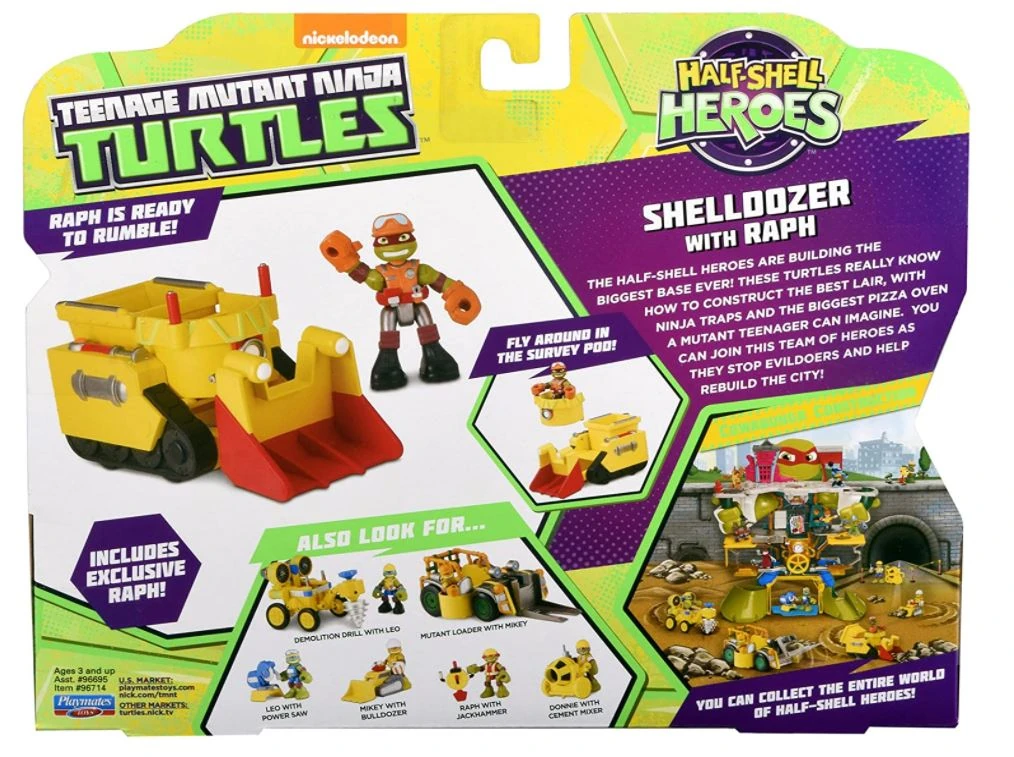 Half-Shell Heroes Shelldozer with Raph (2016 toy) | TMNTPedia | Fandom