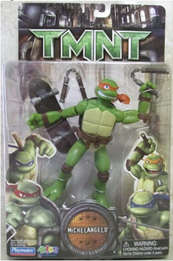 Tmnt 2007 Michelangelo Toys