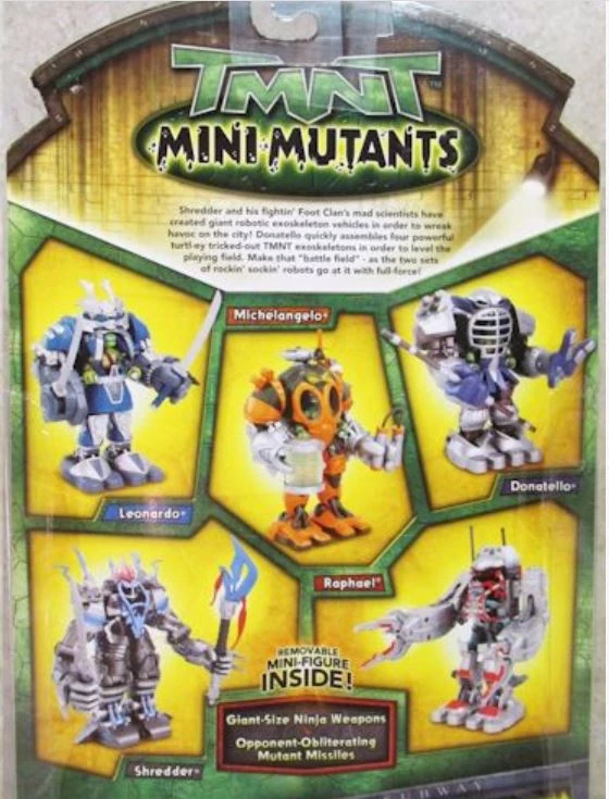 Mini-Mutants Exoskeleton Leonardo (2009 mini-figure) | TMNTPedia | Fandom