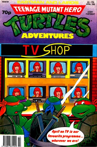 Teenage Mutant Hero Turtles Adventures issue 58 | TMNTPedia | Fandom