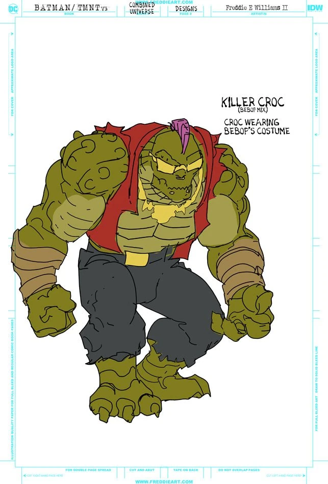 Killer Croc (Crisis in a Half Shell)/Gallery | TMNTPedia | Fandom