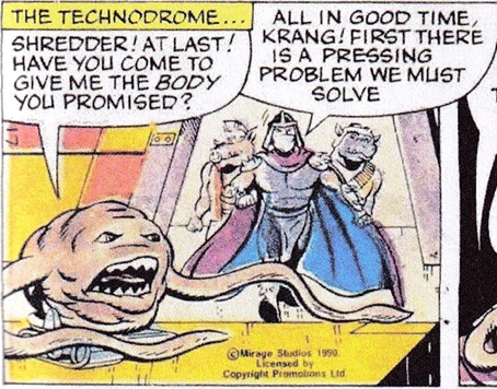 Technodrome (TMHT comic strips) | TMNTPedia | Fandom