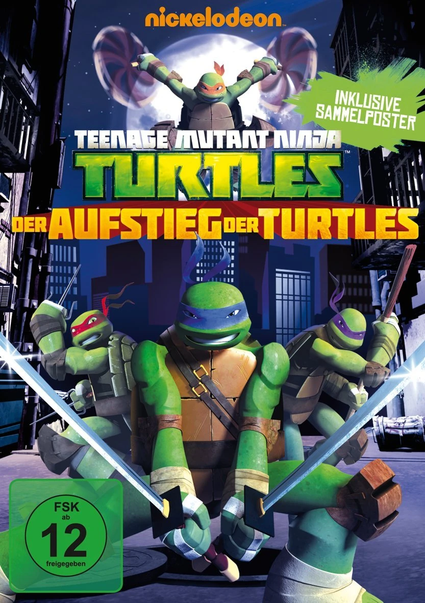 Teenage Mutant Ninja Turtles (2012 TV Serie) DVD 1 | Teenage Mutant ...