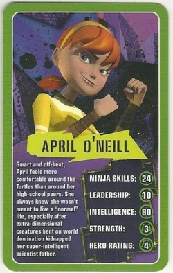 April O’Neill (Top Trumps) | TMNTPedia | Fandom