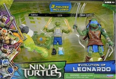Evolution of Leonardo (2014 action figure set) | TMNTPedia | Fandom