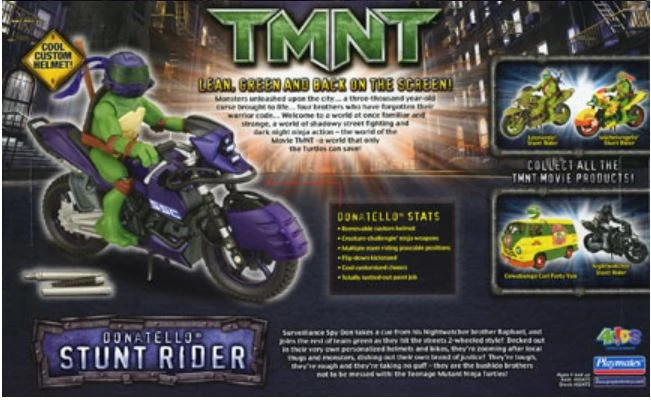 Donatello Stunt Rider (2007 toy) | TMNTPedia | Fandom