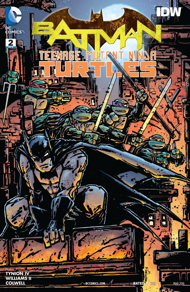 Batman/TMNT 02 | Teenage Mutant Ninja Turtles Wiki | Fandom