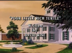 Poor Little Rich Turtle | TMNTPedia | Fandom