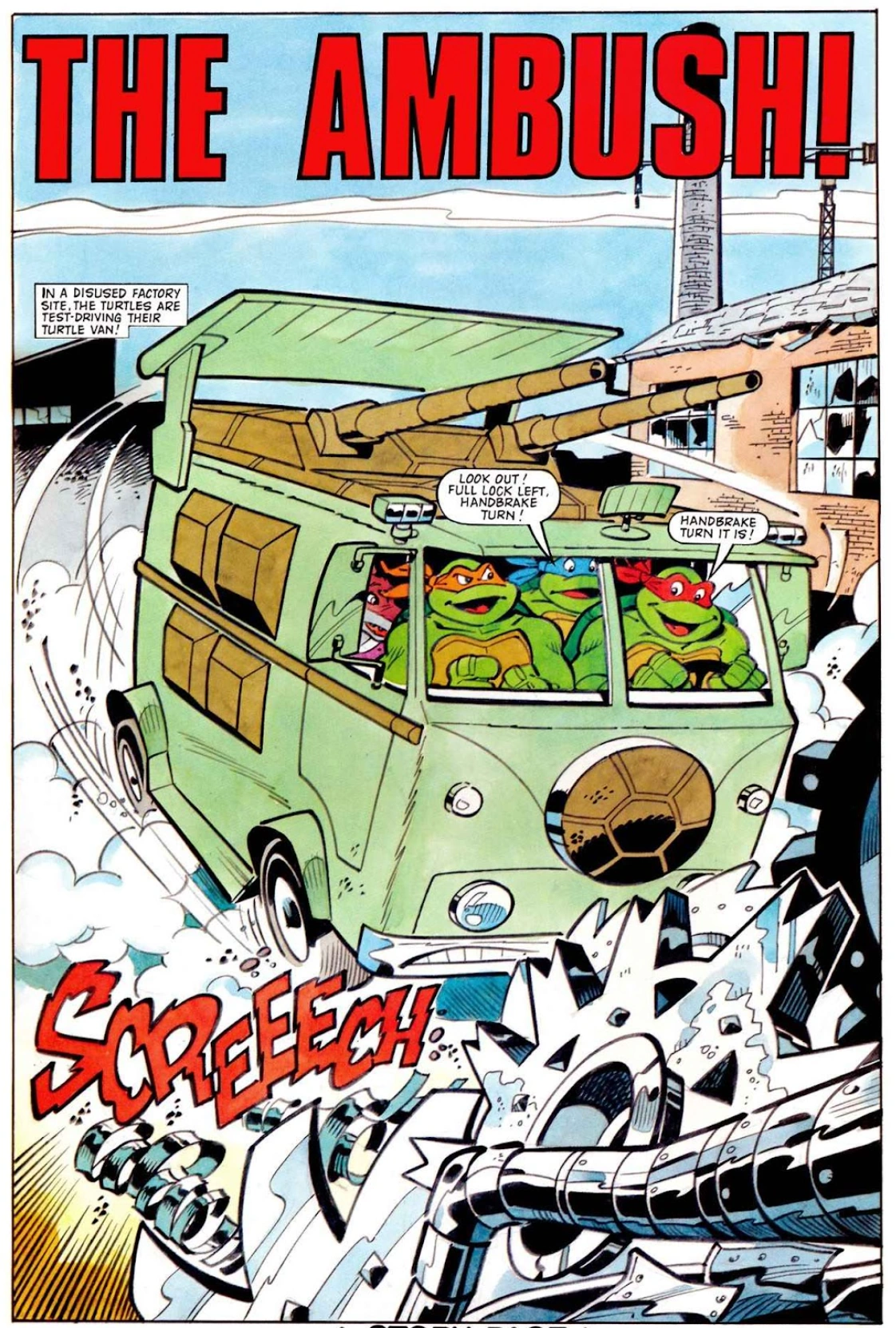Turtle Van (Fleetway)/Gallery | TMNTPedia | Fandom