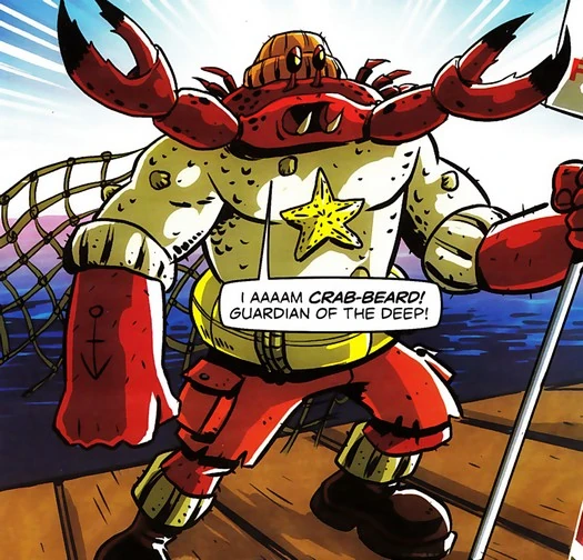 Crab-Beard | Teenage Mutant Ninja Turtles Wiki | Fandom