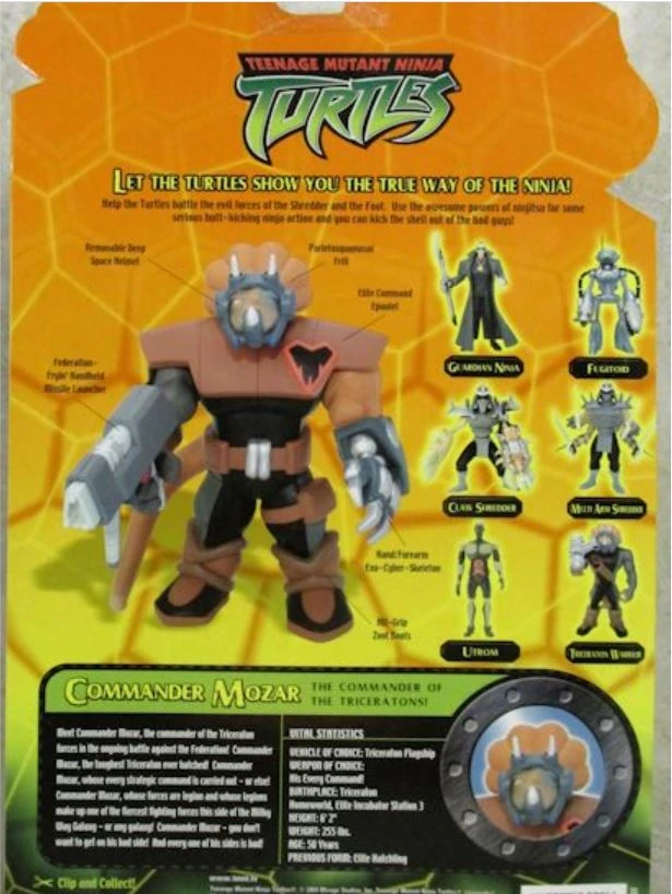 Commander Mozar (2004 action figure) | TMNTPedia | Fandom