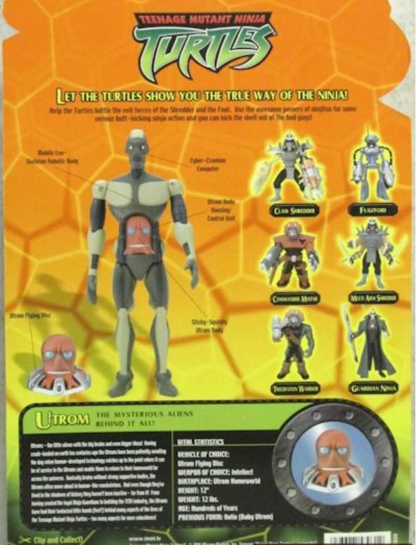 Utrom (2004 action figure) | TMNTPedia | Fandom