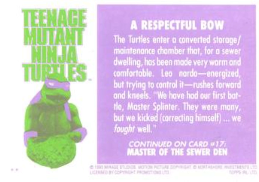 A Respectful Bow | TMNTPedia | Fandom