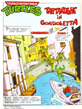 Tartarughe in Gondoletta | TMNTPedia | Fandom