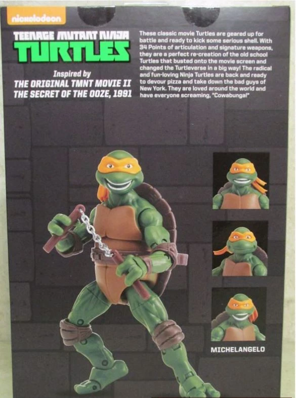 Classic Collection 1991 Movie Michelangelo (2016 action figure ...