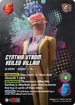 Cynthia Utrom, Veiled Villain (185/186) | TMNTPedia | Fandom