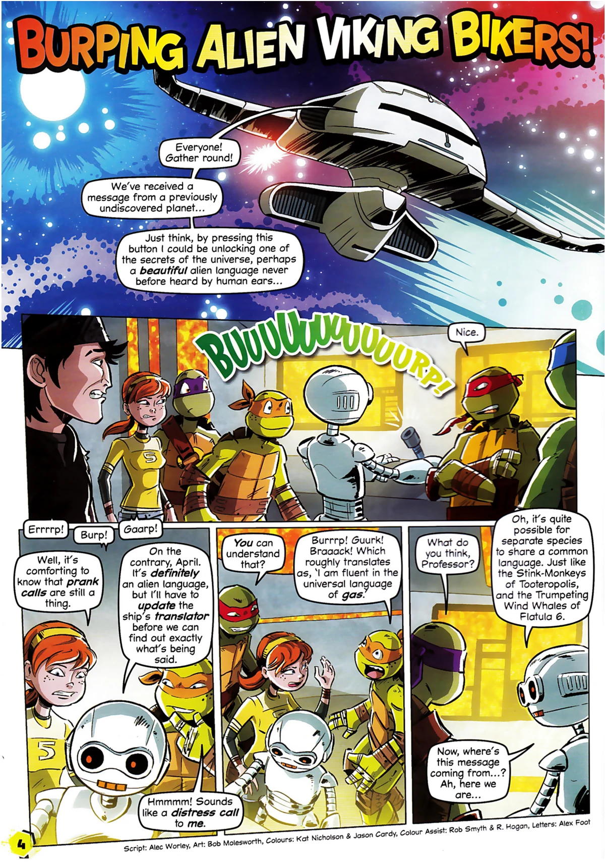 Burping Alien Viking Bikers! | TMNTPedia | Fandom