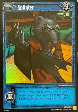 Splinter (2004 trading card) | TMNTPedia | Fandom