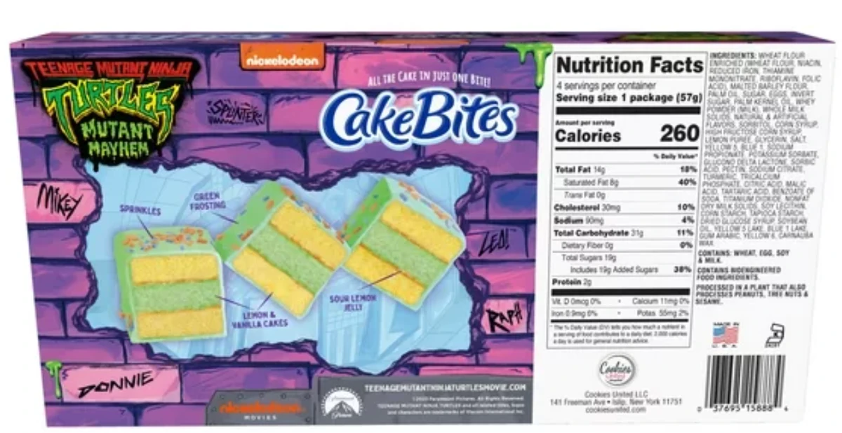 Half-Shell Lemonade CakeBites | TMNTPedia | Fandom