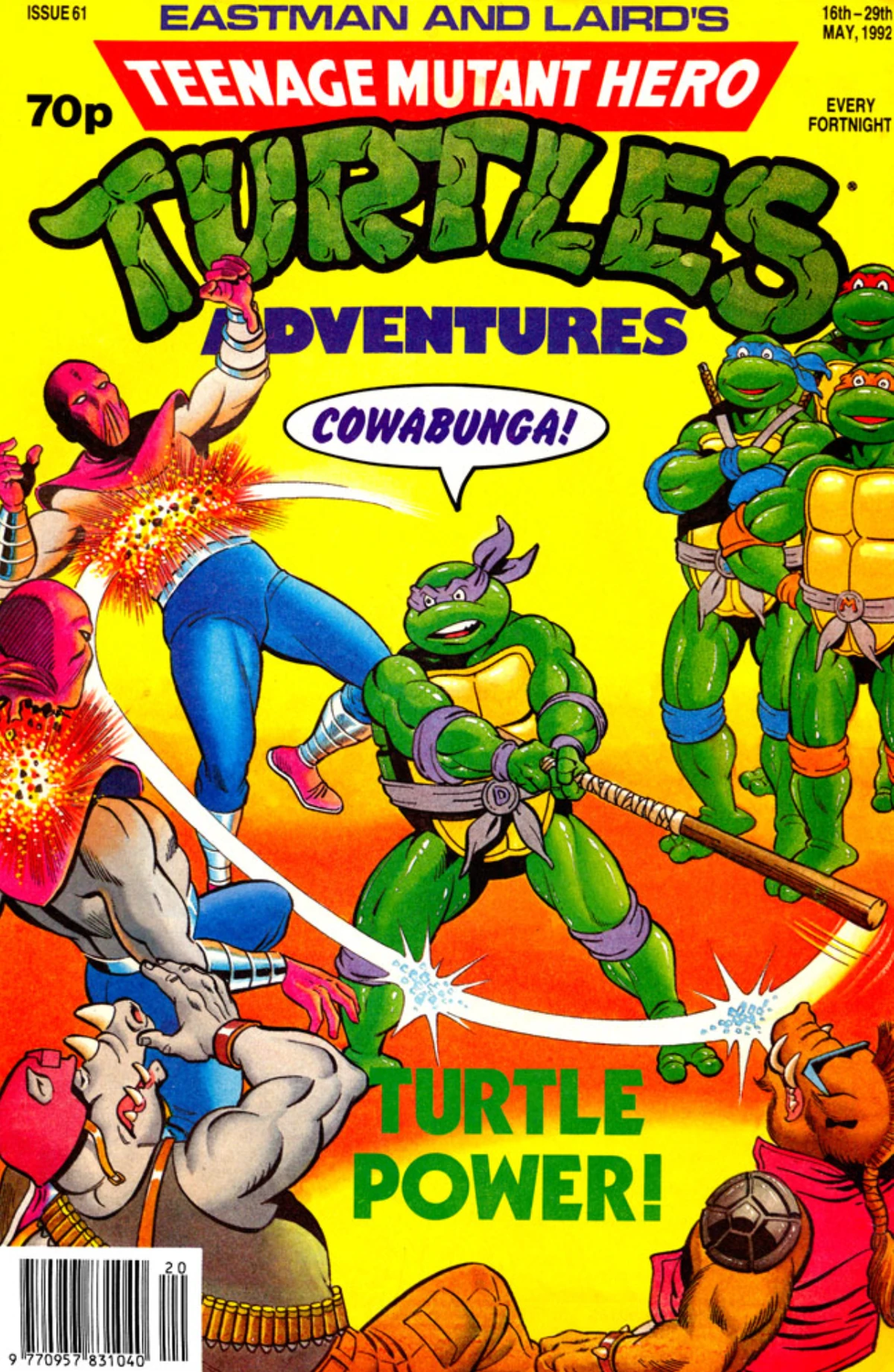 Teenage Mutant Hero Turtles Adventures issue 61 | TMNTPedia | Fandom