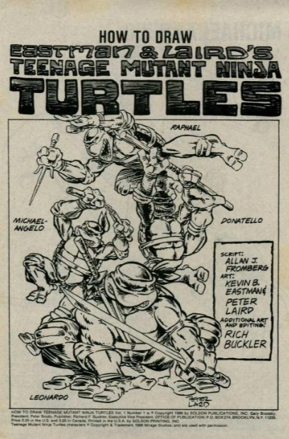 How to Draw Eastman and Laird's Teenage Mutant Ninja Turtles/Gallery ...