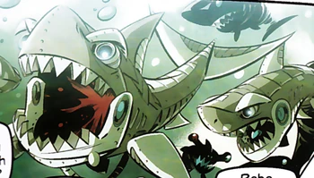 Robo-sharks | TMNTPedia | Fandom