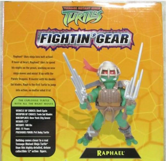 Fightin' Gear Raph (2004 action figure) | TMNTPedia | Fandom