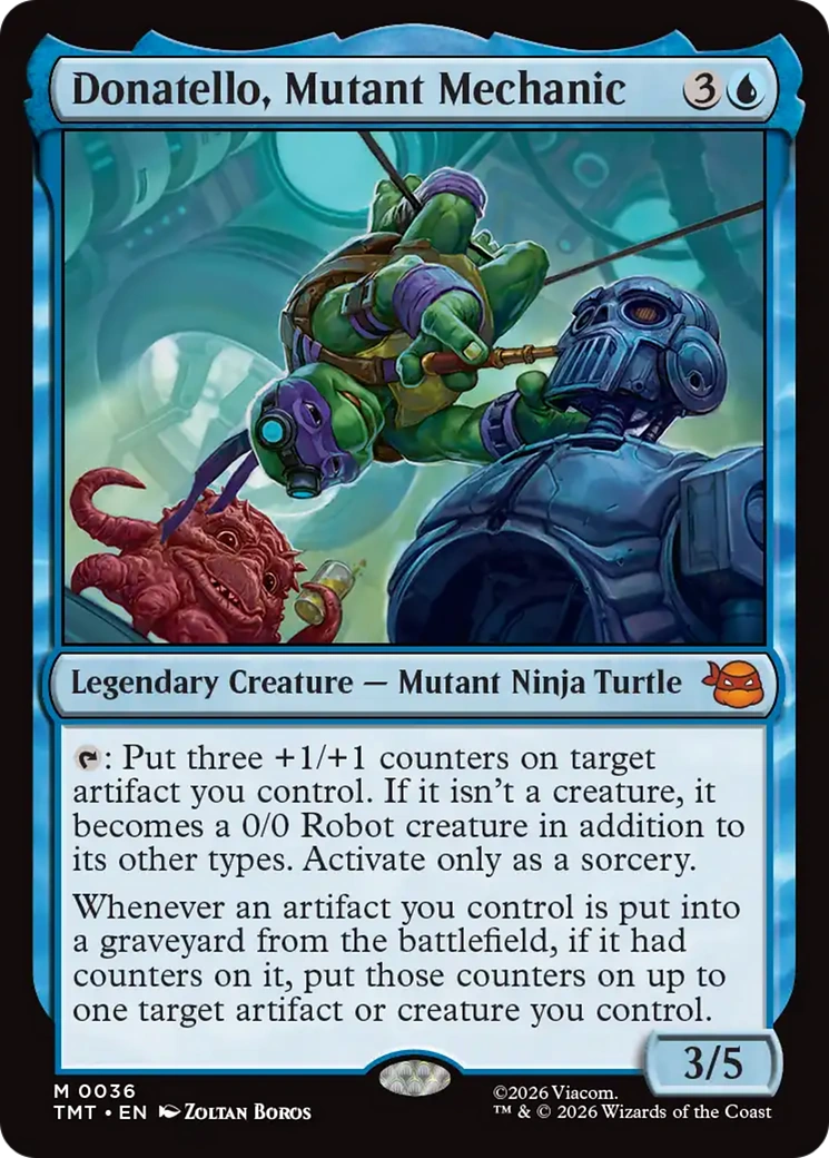 Donatello, Mutant Mechanic (M0036) | TMNTPedia | Fandom