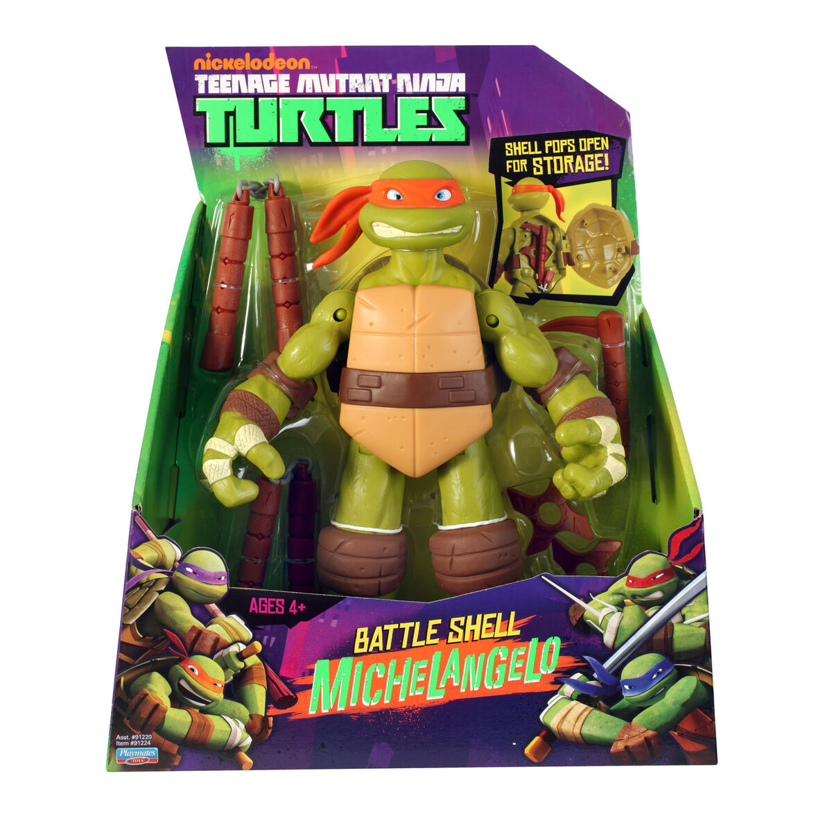 Battle Shell Michelangelo (2012 action figure) | TMNTPedia | Fandom