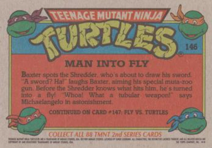 Man Into Fly | TMNTPedia | Fandom