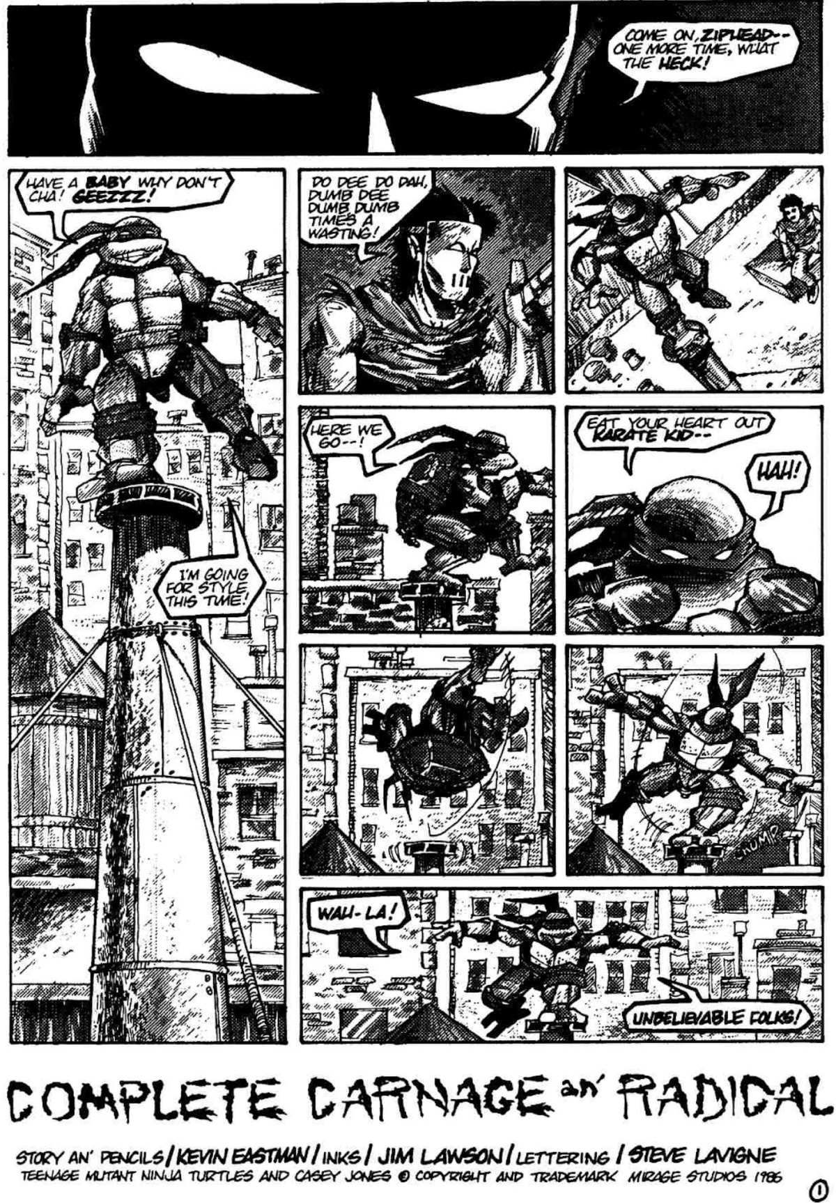Complete Carnage an' Radical | TMNTPedia | Fandom