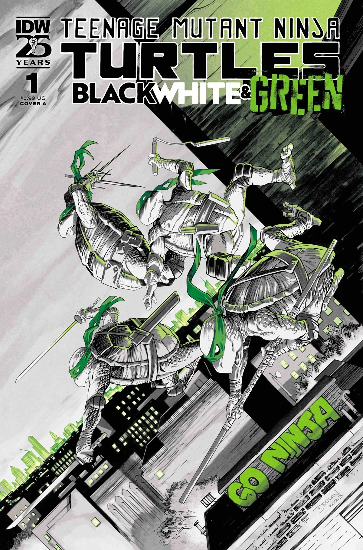 Black, White & Green #1 | TMNTPedia | Fandom