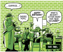 Splinter (Black, White & Green)/Gallery | TMNTPedia | Fandom