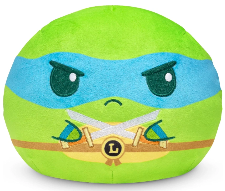 TeeTurtle Teenage Mutant Ninja Turtles 6” Reversible Plushie Leonardo ...