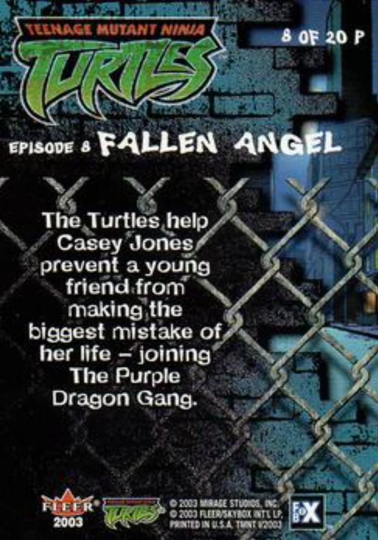 Previews 8 of 20 Episode 8: Fallen Angel | TMNTPedia | Fandom