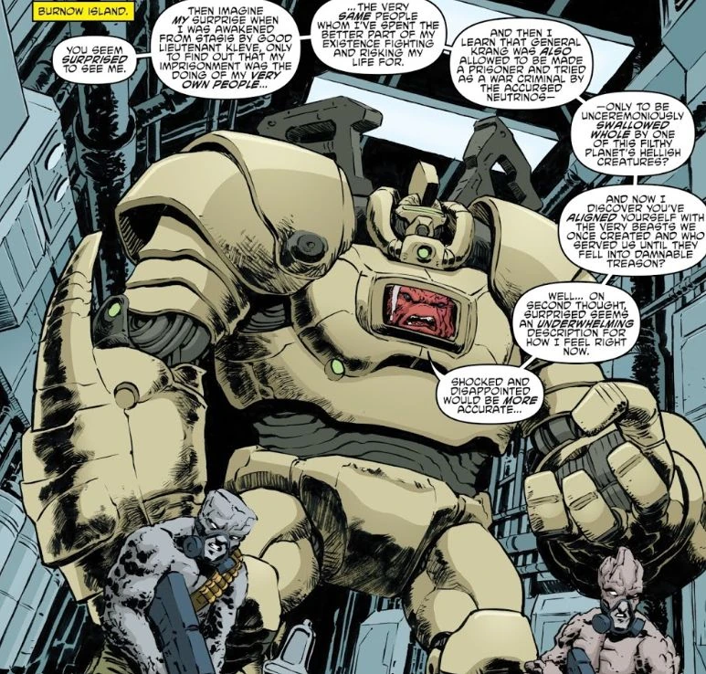 Ch'rell's exo-suit (IDW) | TMNTPedia | Fandom