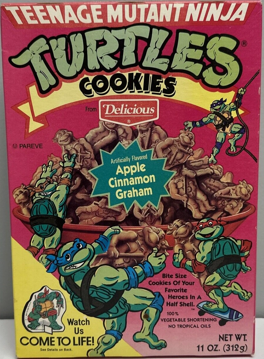Teenage Mutant Ninja Turtles Cookies (1989) | TMNTPedia | Fandom