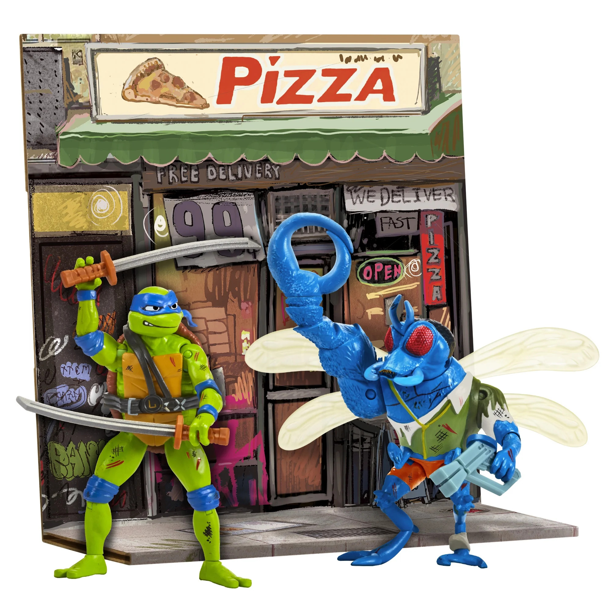 Battle Pack: Leo vs Superfly (2023 action figures) | TMNTPedia | Fandom