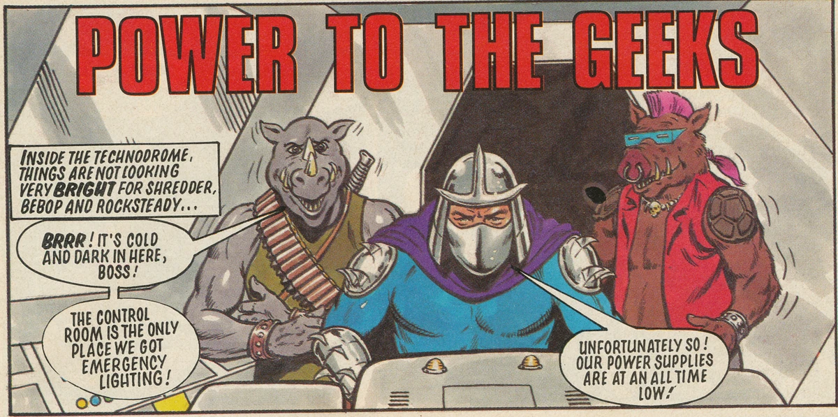 Power to the Geeks | TMNTPedia | Fandom