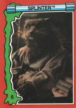 Splinter (1991 trading card) | TMNTPedia | Fandom