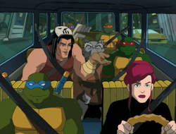 April O'Neil's van (2003 TV series)/Gallery | TMNTPedia | Fandom