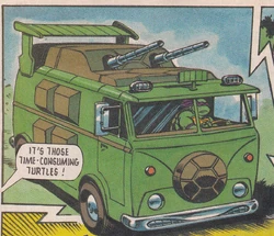 Turtle Van (Fleetway)/Gallery | TMNTPedia | Fandom