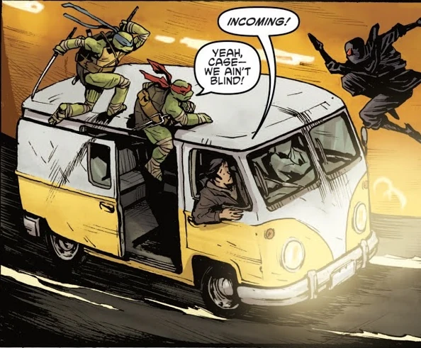 April O'Neil's van (IDW) | TMNTPedia | Fandom