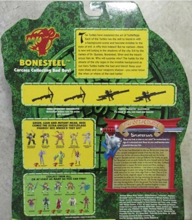 Bonesteel (1997 action figure) | TMNTPedia | Fandom