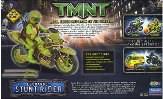 Leonardo Stunt Rider (2007 action figure) | TMNTPedia | Fandom