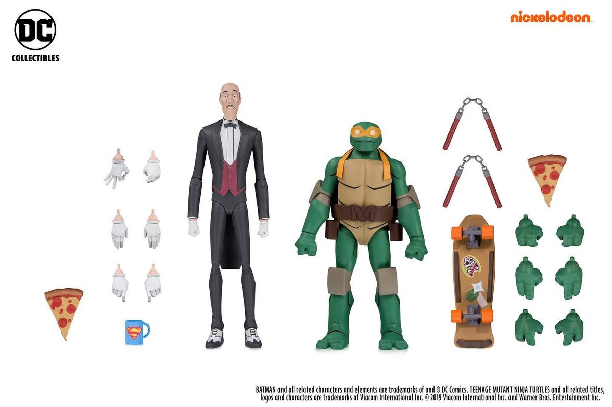 Alfred And Michelangelo 2019 Action Figure Set Tmntpedia Fandom